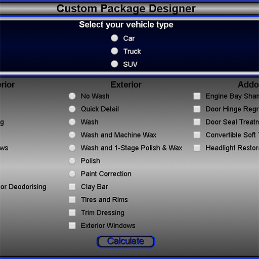 Evolution Automotive Detailing - Services & Packages